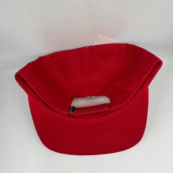 Jordan | Accessories | Air Jordan Red Golden Jumpman Hat Snapback Cap ...